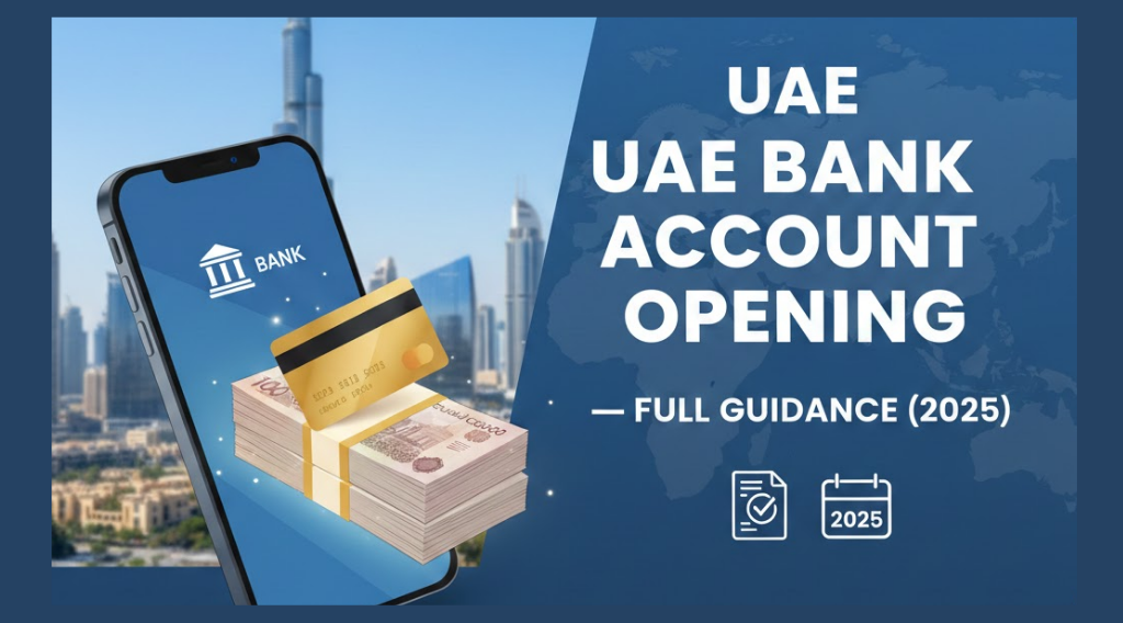 UAE Bank Account Opening Guide 2025 — Personal & Business